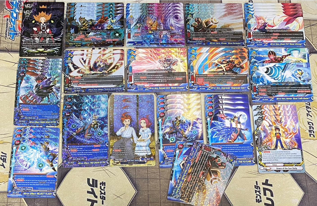 Future Card Buddyfight Constructed Deck: (Hero World) "Super Warrior ...
