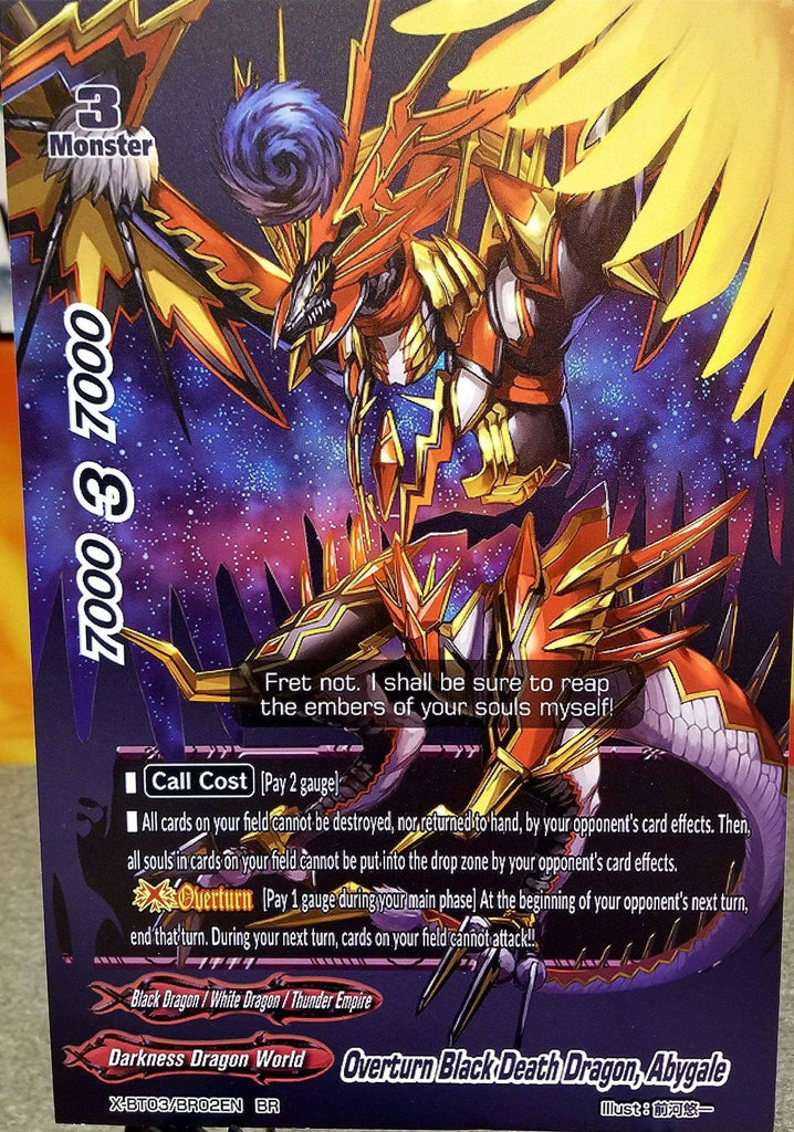 Overturn Black Death Dragon, Abygale (Buddy Rare) – Buddy Mart