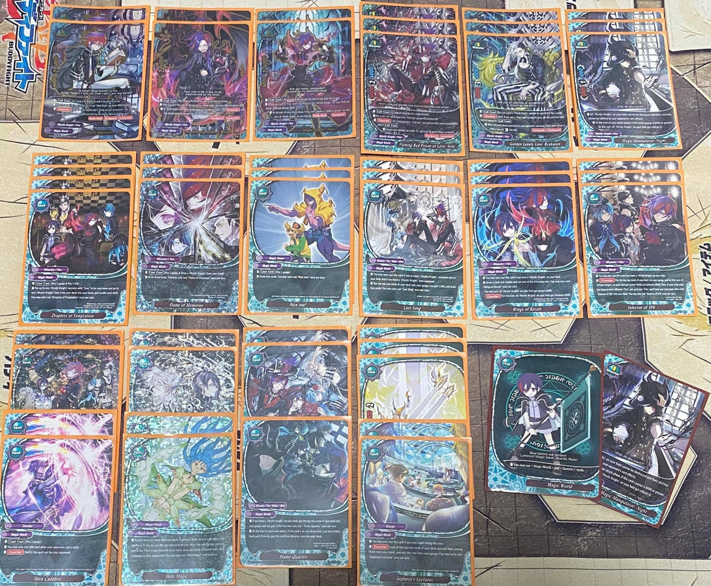 Future Card Buddyfight Constructed Deck: (Magic World) "Mystic Knight ...