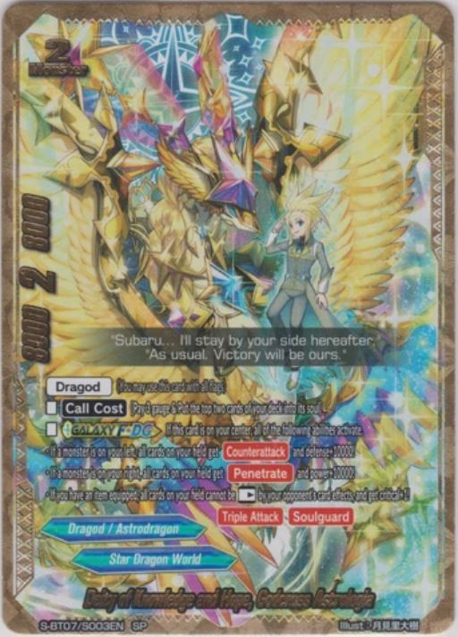 Deity of Knowledge and Hope, Godcross Astrologia (SP) S-BT07 – Buddy Mart