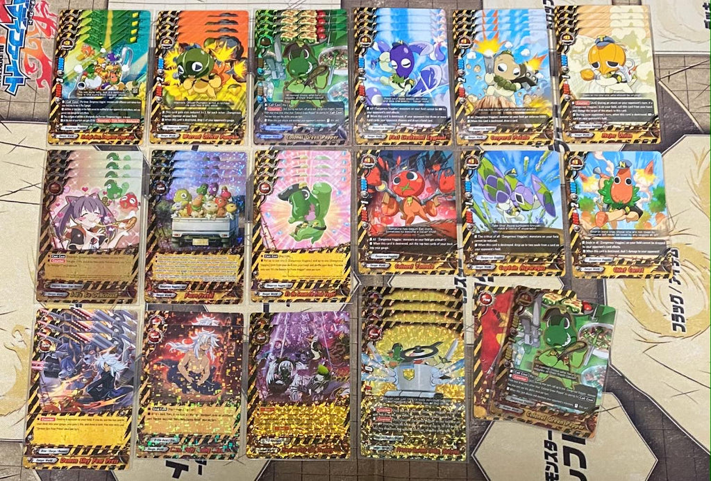 Future Card Buddyfight Constructed Deck: (Danger World) "Dangerous Veg ...