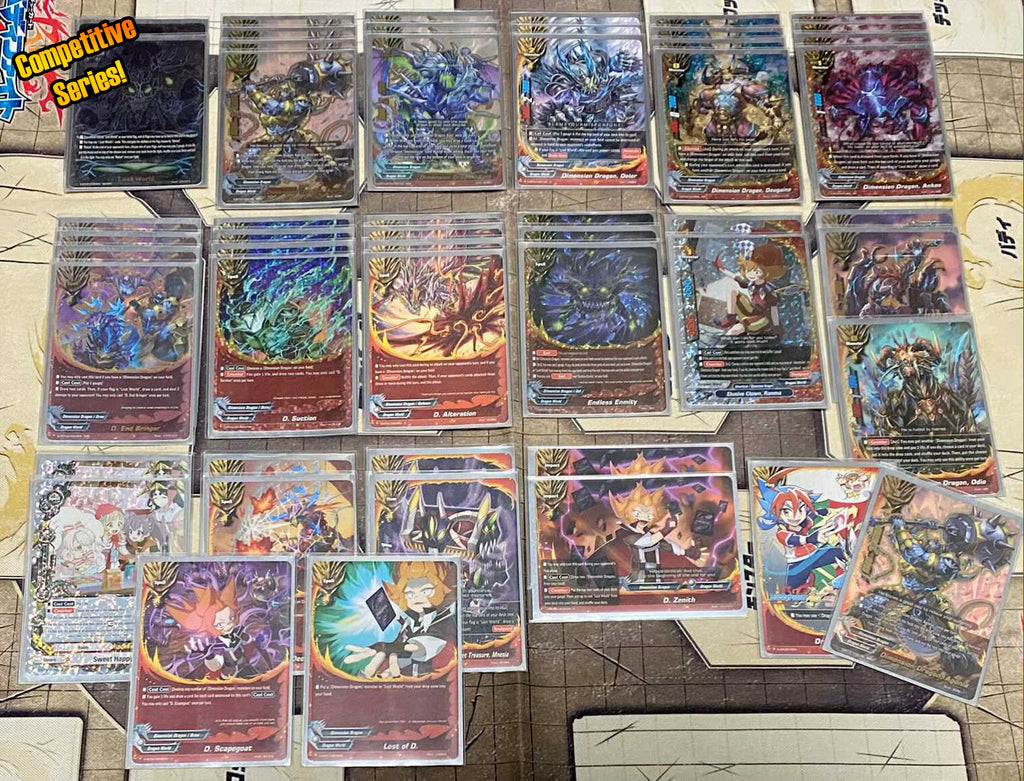 Future Card Buddyfight Constructed Deck: (Dragon World) "Dimension Dra ...