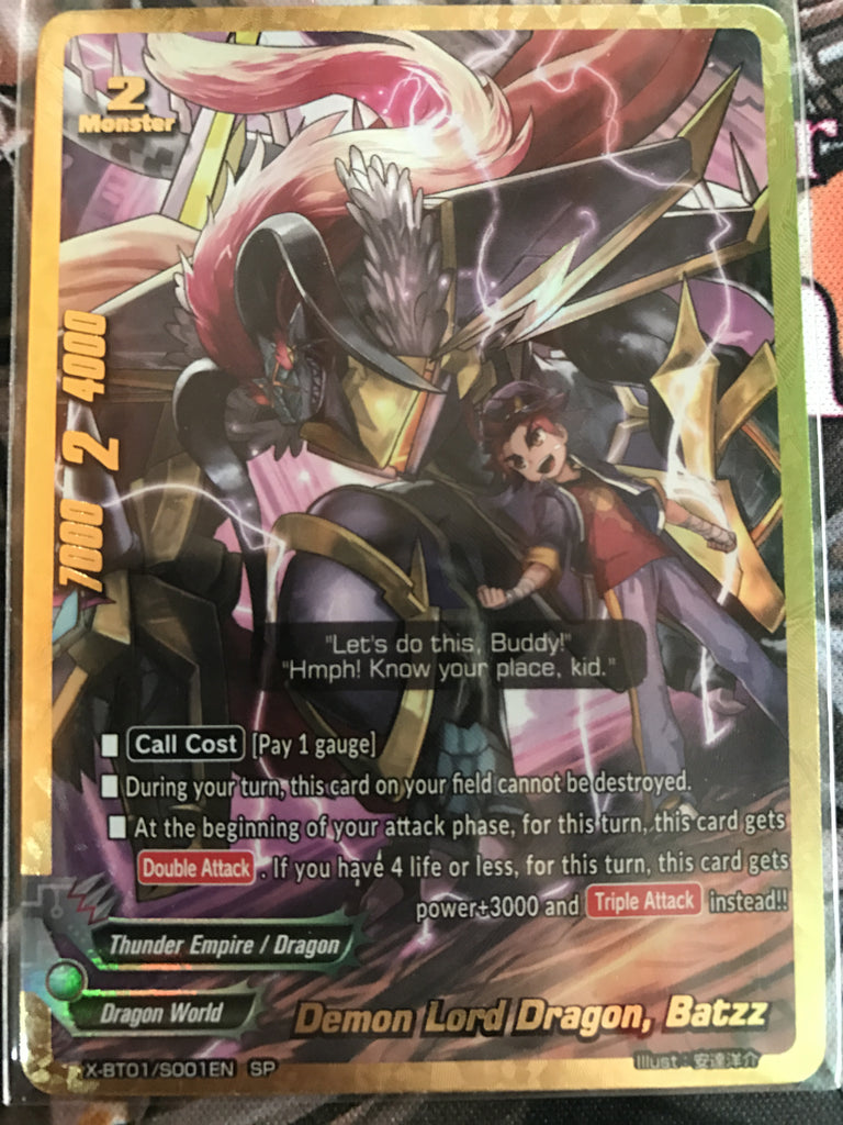 X-BT01/S002 (SP) - Demon Lord Dragon, Batzz – Buddy Mart